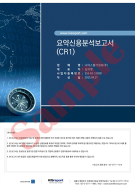 광명여행사 (대표자:김백준) 재무제표 기업 분석 보고서 – 한글 요약 -1페이지