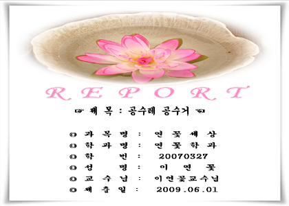 행운연꽃 -연꽃표지344-
