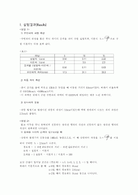 물리학 실험 보고서-1페이지