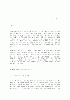 사이버 범죄에 대한 국가의 정책적 대응방안-1페이지