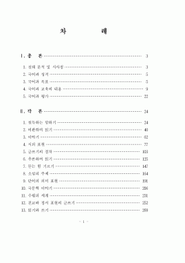 3학년 (국어과) 연간 지도 계획-1페이지