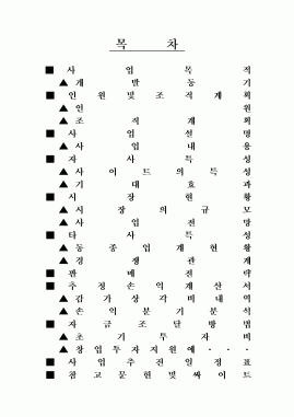 사업계획서(인터넷 쇼핑몰운영)-1페이지