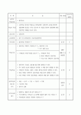 생물 학습지도안-1페이지