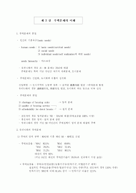 주택문제의 이해-1페이지