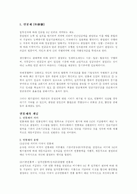 연봉제의 도입, 개념, 사례, 장점과 문제점에 관한 것-1페이지