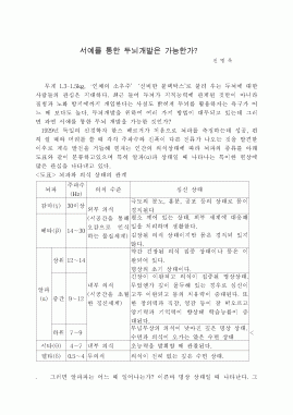 서예를 통한 두뇌개발이 가능한가-1페이지