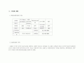 해상호텔 사업계획서-1페이지