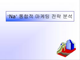 016 Na 의 통합적 마케팅전략 분석-1페이지