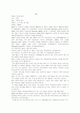 자동차 회사에 대하여-1페이지