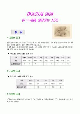 아동 인지 발달(0~2세에 해당하는 시기)-1페이지