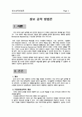 정보공학방법론-1페이지