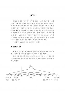 eSCM(경영기법)-1페이지