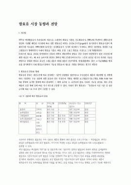 발효유 시장 동향과 전망 (유산균발효유 시장분석)-1페이지