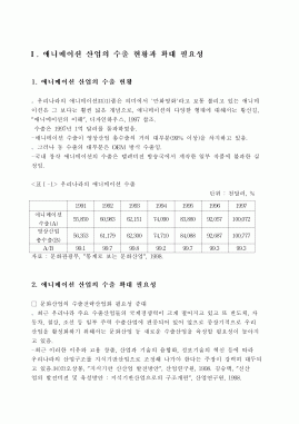 애니메이션 산업의 수출현황과 확대 필요성-1페이지