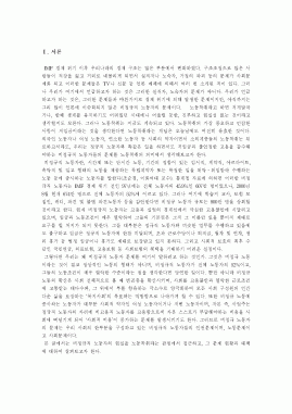 (노동경제) 비정규직 노동자의 현황과 대책-1페이지