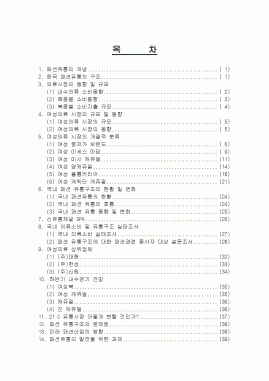 (유통과 패션) 국내 패션 유통 구조 현황 및 발전과제-1페이지