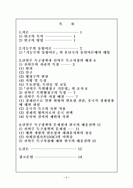 (북한경제) 신의주 경제특구의 지정배경과 한국의 대응전략-1페이지