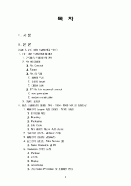 태승트레이딩의 브랜드(NIX)의 성공전략-1페이지