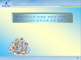 [소비자행동] bean pole의 마케팅전략과 브랜드이미지,소비자만족도에 대한 조사-1페이지