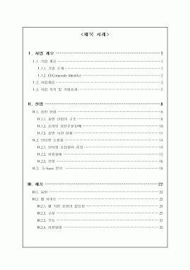 (창업계획서) 음반인터넷 쇼핑몰 사업계획서-1페이지