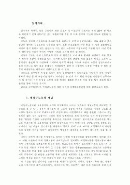 비정규노동에 대한 이론적 고찰-1페이지