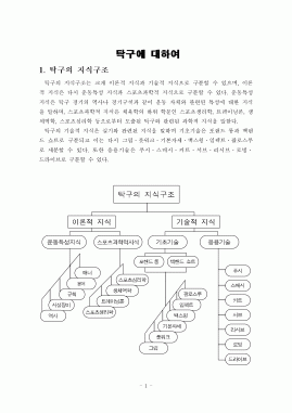 탁구에관한모든것 - 이거이상탁구에관한것은없다-1페이지