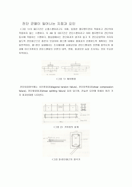 보의 전단 균열 형태-1페이지