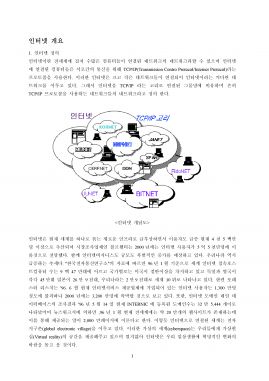 인터넷의개요-1페이지