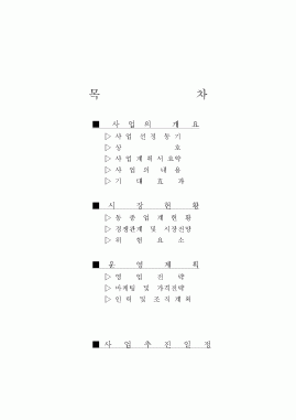 [사업계획서] `자전거택배회사` 사업계획서-1페이지