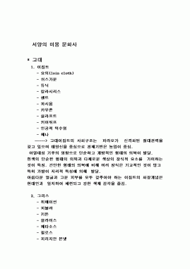 서양의 미용 문화사-1페이지