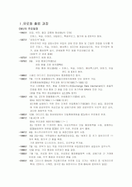 유로화 출범 및 우리의 대응 전략-1페이지