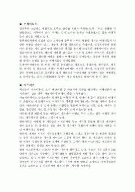 21세기 세계관광 대륙별 이슈-1페이지