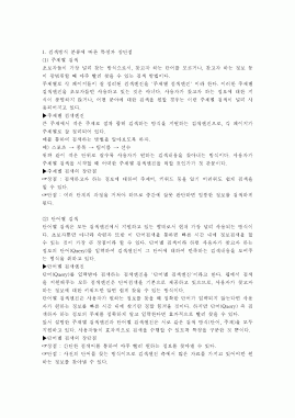 검색방식 분류에 따른 특징과 장단점-1페이지