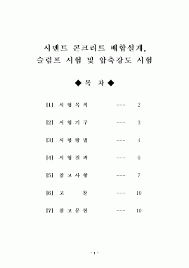 콘크리트배합설계시험-1페이지