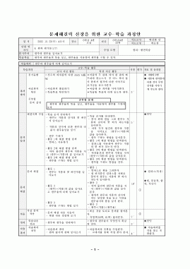 [수업분석] 수학 수업분석과 참관-1페이지