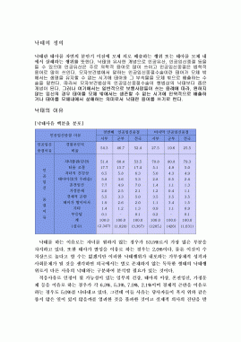 낙태에 관한 정의와 기본적인 찬반론에 관한 의견글-1페이지