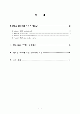 윈도우 2000-1페이지