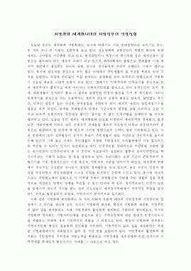 지방화와 세계화 시대의 지방정부의 역할정향-1페이지