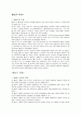 줄넘기의 역사와 용구 선택 및 운동 종류-1페이지