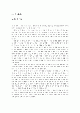 지역사회간호학 과목에서 가족 사정하고 그에 대한 간호과정하기-1페이지