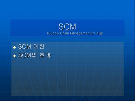 소니와 삼성의 scm-1페이지