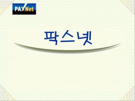 팍스넷분석-1페이지