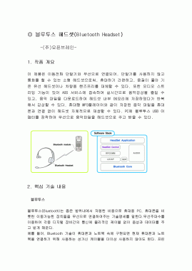 <벡스코 IT견학> 블루투스헤드셋-1페이지