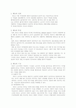 소비자행동론 - 소비자 태도-1페이지