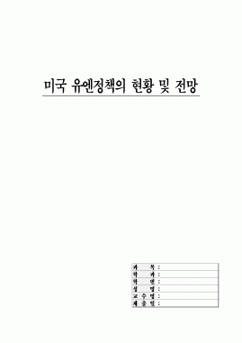 미국의 유엔정책-1페이지