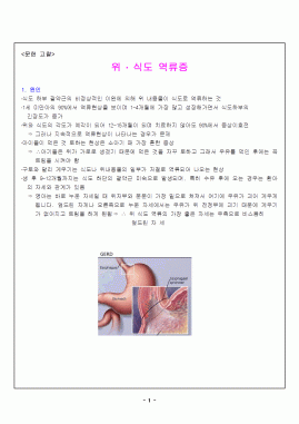 위식도 역류증 (GERD)-1페이지