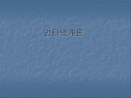 인터넷개론-1페이지