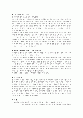 체 게바라 평전 - 책 소개, 장 코르미에, 차례, 줄거리, 감상-1페이지