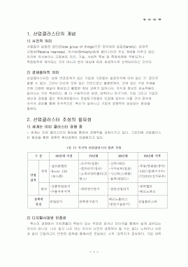 산업클러스터에 대해-1페이지