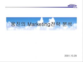 웅진의 Marketing전략 분석-1페이지